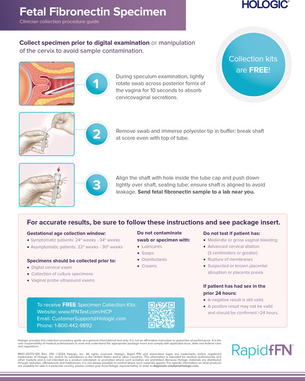 Order materials - Rapid fFN
